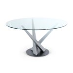 Crystal Round Dining Table - Copenhagen Imports