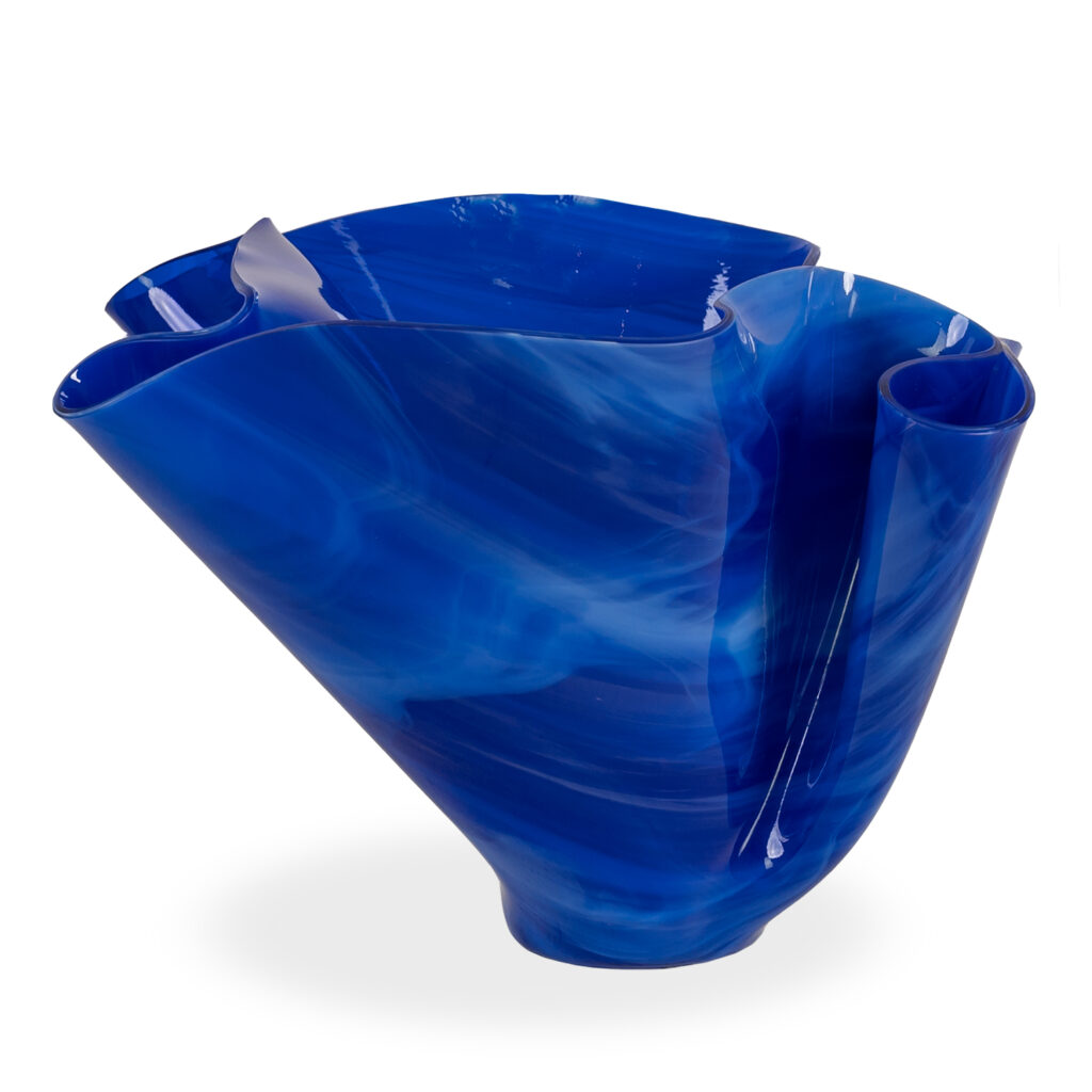 Folded Glass Vase - Copenhagen Imports