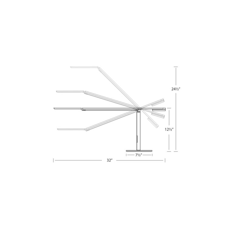 Equo LED Desk Lamp - Copenhagen Imports