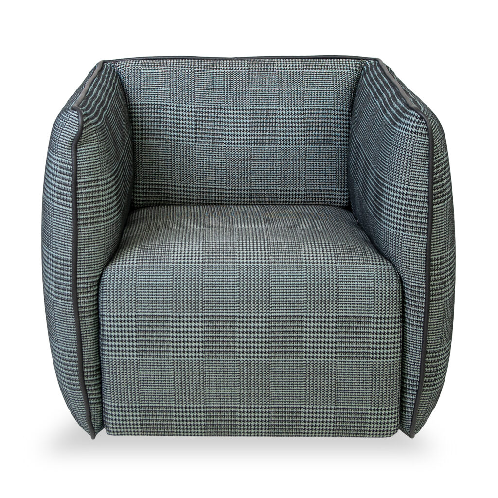 Ludo Swivel Club Chair - Copenhagen Imports
