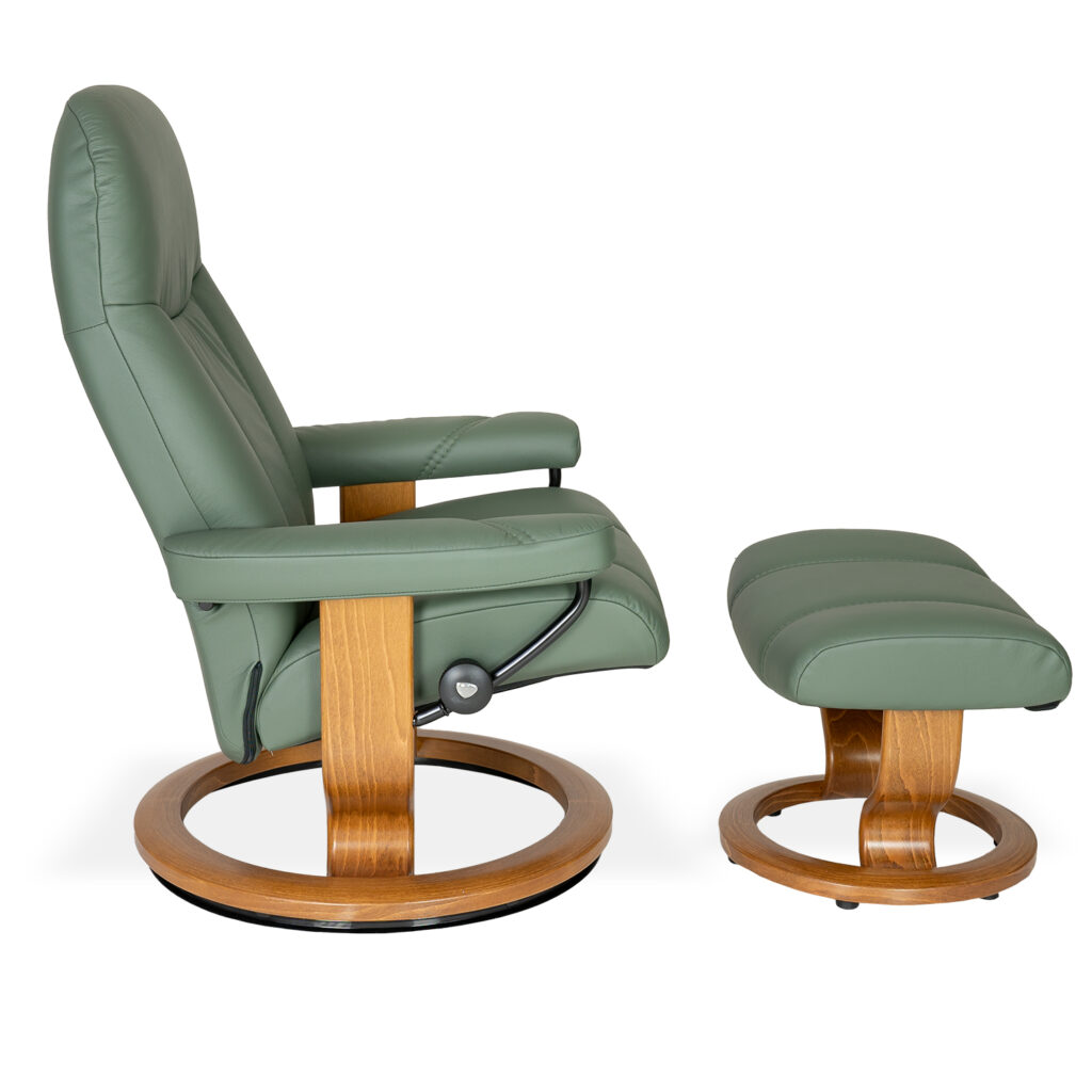 Consul Large Chair and Ottoman - Copenhagen Imports