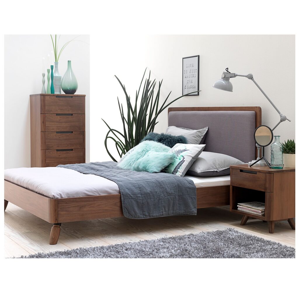 Prescott Eastern King Bed - Copenhagen Imports