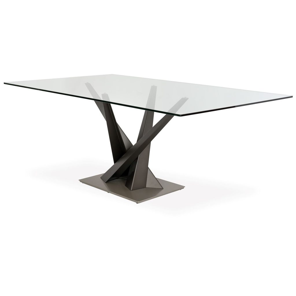 Crystal Rectangular Dining Table - Copenhagen Imports